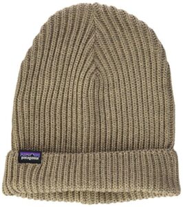 patagonia women’s beanie, ash tan, one size