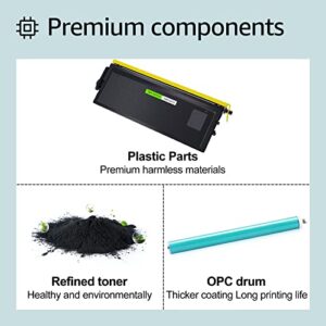 greencycle 1 Pack TN460 TN-460 Black Toner Cartridge Compatible for Brother DCP-1200 HL-1030 MFC-1260 Laser Printer