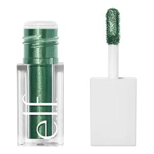 e.l.f. liquid metallic eyeshadow, gel formula, high-impact multi-dimensional finish, one-swipe coverage, aurora, 0.1 fl oz (3ml)