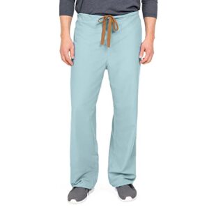 medline performax reversible drawstring scrub pant, mdl-cm, medium, misty green