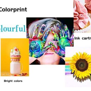 8-PackColorprint Compatible Ink Cartridge Replacement for LC41 LC-41 Work with MFC-3240C 3340CN 5440CN 5840CN Multi-Function FAX1840C 1940CN 2440C MFC-210C 420CN 620CN Printer (2BK, 2C, 2M, 2Y)