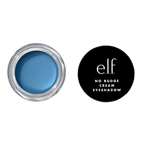 e.l.f. No Budge Cream Eyeshadow, 3-in-1 Eyeshadow, Primer & Liner With Crease-Resistant Color & Stay-Put Power, Vegan & Cruelty-Free, Oasis