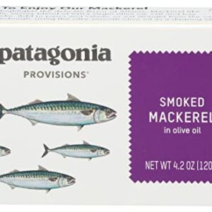 PATAGONIA PROVISIONS Smoked Mackerel in Olive Oil, 4.2 OZ