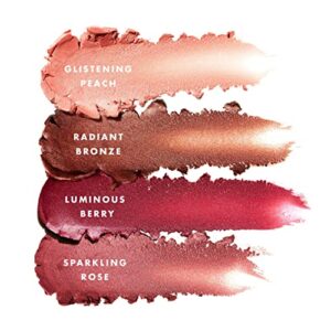 e.l.f. Monochromatic Multi Stick, Luxuriously Creamy & Blendable Color, For Eyes, Lips & Cheeks, Luminous Berry, 0.155 Oz (4.4g) (Pack of 2)