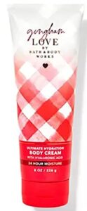 bath & body works gingham love signature collection ultimate hydration body cream for women 8 fl oz (gingham love), 1