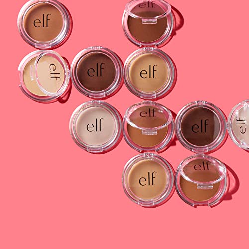 e.l.f. Prime & Stay Finishing Powder, Sets Makeup, Controls Shine & Smooths Complexion, Sheer, 0.17 Oz (4.8g) (Pack of 3)