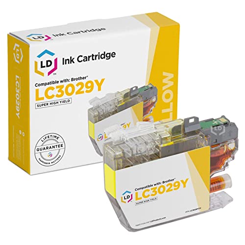 LD Compatible Ink Cartridge Replacement for Brother LC3029 Super High Yield (Cyan, Magenta, Yellow, 3-Pack)