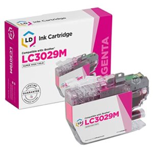 LD Compatible Ink Cartridge Replacement for Brother LC3029 Super High Yield (Cyan, Magenta, Yellow, 3-Pack)