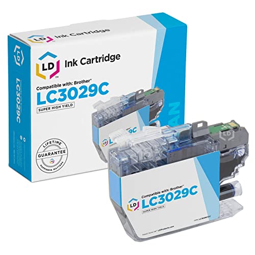 LD Compatible Ink Cartridge Replacement for Brother LC3029 Super High Yield (Cyan, Magenta, Yellow, 3-Pack)