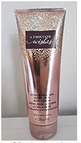 Bath and Body Works A Thousand Wishes Ultra Shea Body Cream 24 hr Moisture 2109 Edition 8 oz / 226 g