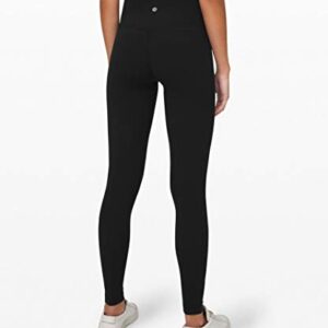 Lululemon Align Stretchy Full Length Yoga Pants - Women’s Workout Leggings, High-Waisted Design, Breathable, Sculpted Fit, 28 Inch Inseam, Black, 4