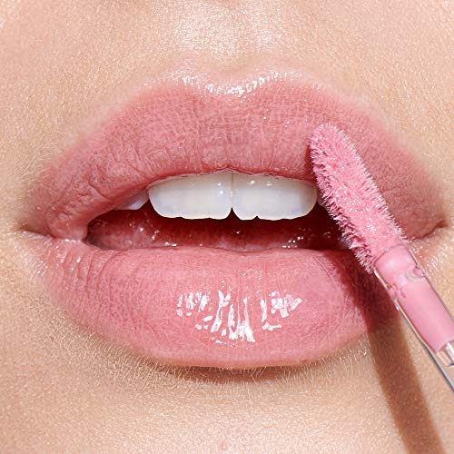 e.l.f., Lip Plumping Gloss, Hydrating, Nourishing, Invigorating, High-Shine, Plumps, Volumizes, Cools, Soothes, Sparkling Rosé, Shimmer, 0.09 Oz