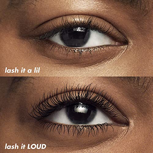 e.l.f. Lash It Loud Waterproof Mascara, Volumizing Formula For Mega Lashes, Creates Fuller & Bolder Eyelashes, Vegan & Cruelty-Free, Black