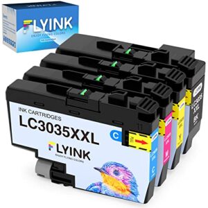 flyink lc3035xxl ink cartridge replacement for brother lc3035 lc3033 work for mfc-j995dw mfc-j815dw mfc-j805dw printer