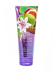 bath & body works ultra shea body cream in brown sugar & fig (8 oz)