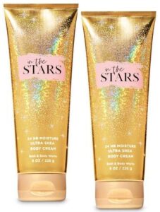 bath and body works 2 pack in the stars ultra shea body cream 8 oz.