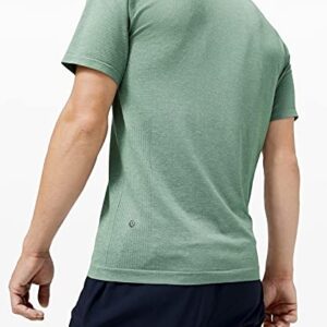 Lululemon Athletica Lululemon Mens Metal Vent Tech Short Sleeve Shirt (Sea Water/Tidewater Teal, L)