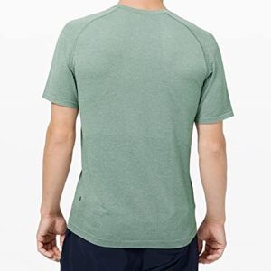 Lululemon Athletica Lululemon Mens Metal Vent Tech Short Sleeve Shirt (Sea Water/Tidewater Teal, L)