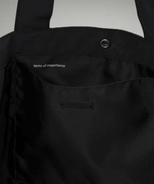 Lululemon Athletica Lululemon Side-Cinch Shopper Bag 18L (Black)