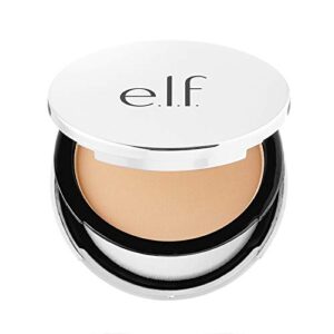 e.l.f, Beautifully Bare Sheer Tint Finishing Powder, Mattifying, Silky, Light Coverage, Long Lasting, Controls Shine, Creates a Flawless Face, Fair/Light, All-Day Wear, 0.33 Oz