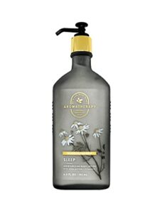 bath and body works aromatherapy sleep – black chamomile body lotion with natural essential oils 6.5 fluid ounce