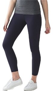 lululemon align pant 7/8 yoga pants (midnight navy, 12)