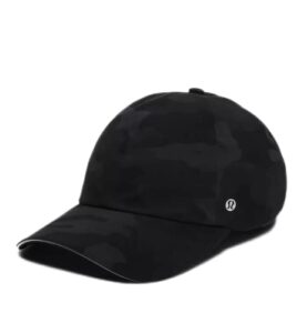 lululemon fast and free women’s run hat (heritage 365 camo deep coal multi)