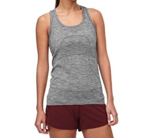 lululemon swiftly tech racerback tank top (slate, 10)