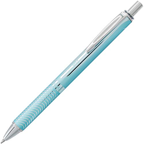 EnerGel™ Alloy RT Gel Pen, Medium Point, 0.7 mm, Turquoise Barrel, Black Ink