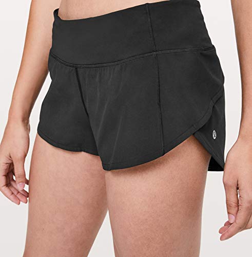 Lululemon Run Speed Up Short (Black, 4)