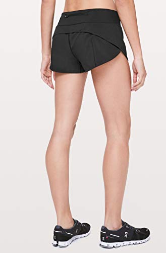 Lululemon Run Speed Up Short (Black, 4)