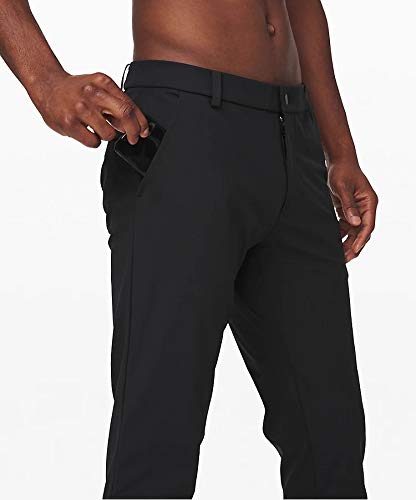 Lululemon Athletica LULULEMON Mens Commission Pant Classic 34 Obsidian, 36