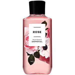 bath and body works rose shea and vitamin e shower gel 10 fluid ounce