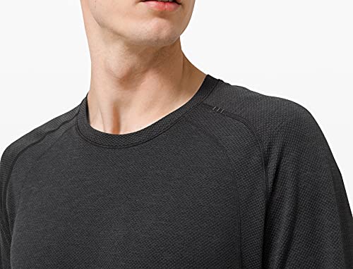 Lululemon Athletica Mens Metal Vent Tech Long Sleeve Shirt(Deep Coal, XL), X-Large