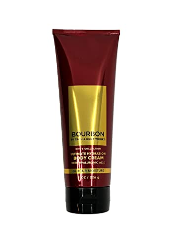 Bath & Body Works Bourbon Men's Ultra Shea Body Cream 8 oz