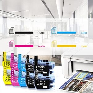 [Latest Version] LC3013 3011 ALLWORK Compatible Ink Cartridges Replacement for Brother LC3013 LC3011 Ink Cartridge Works with Brother MFC-J690DW MFC-J491DW MFC-J497DW MFC-J895DW Inkjet Printer 10-Pack