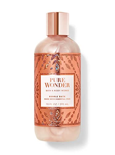 Bath & Body Works Pure Wonder Bubble Bath with Shea and Cocoa Butter 10 fl oz / 295 mL (Pure Wonder)