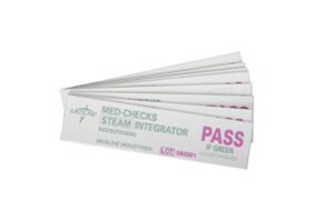 medline steam integrator strips, class 5, 4″ (pack of 250)