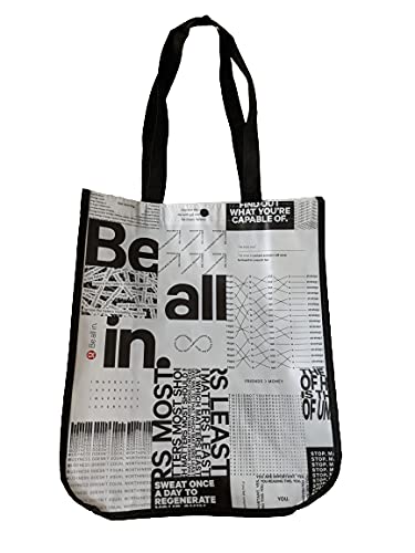 Lululemon Be All In White Reusable Shopper Shopping Tote Bag Large