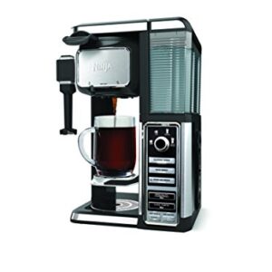 Ninja Single-Serve, Pod-Free Coffee Maker Bar with Hot and Iced Coffee, Auto-iQ, Built-In Milk Frother, 5 Brew Styles, and Water Reservoir (CF111)