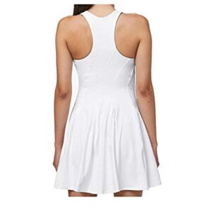 Lululemon Court Crush Dress Tennis Dress (White, 10)