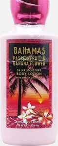 bath & body works bahamas passionfruit & banana flower body lotion