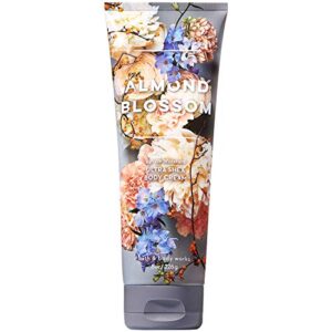 bath and body works almond blossom ultra shea body cream (24-hr moisture) 8 ounce