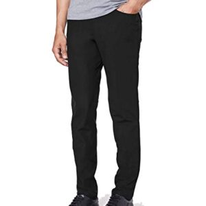 Lululemon Athletica LULULEMON Men's ABC Pant Slim (Black, 28)