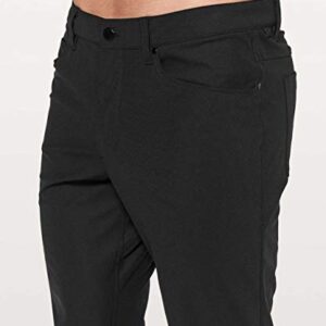 Lululemon Athletica LULULEMON Men's ABC Pant Slim (Black, 28)