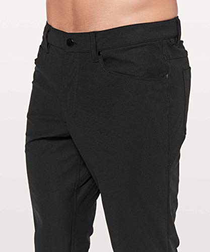 Lululemon Athletica LULULEMON Men's ABC Pant Slim (Black, 28)