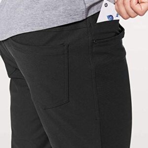 Lululemon Athletica LULULEMON Men's ABC Pant Slim (Black, 28)