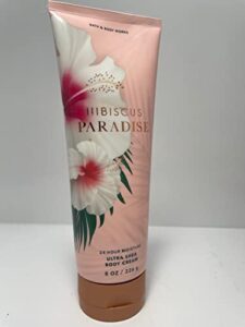 bath and body works hibiscus paradise ultra shea body cream 8 ounce full size