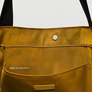 Lululemon Athletica Take it On Tote (Gold Spice/Black), Large