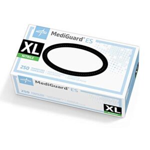 MediGuard ES Powder Free, Nitrile Exam Gloves, XL